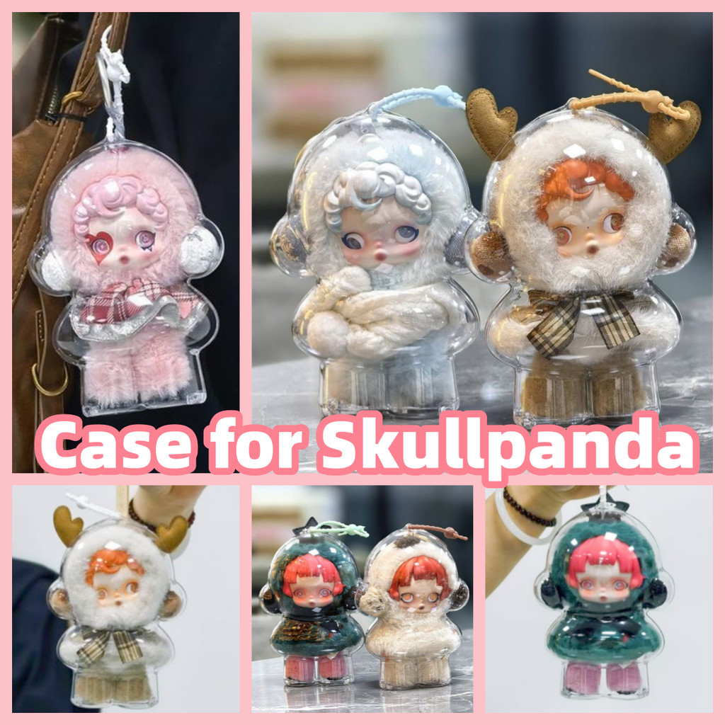 skullpanda winter symphony เคสใสป้องกัน SKULLPANDA จี้กระเป๋าเป้ป้องกัน ...