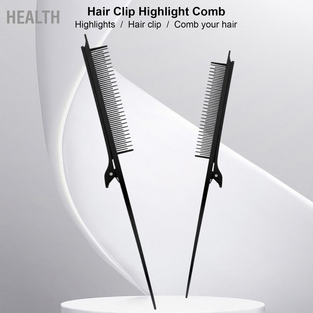 Health Rat Tail Teasing คลิปหวี Professional Black Hair Salon พลาสติก ...