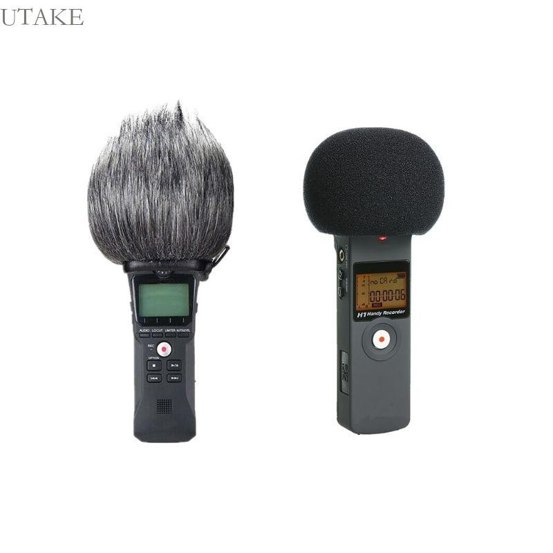 Utakee Mini-size Mic Furry Sponge Cover Handheld Microphone Kit สําหรับ ...