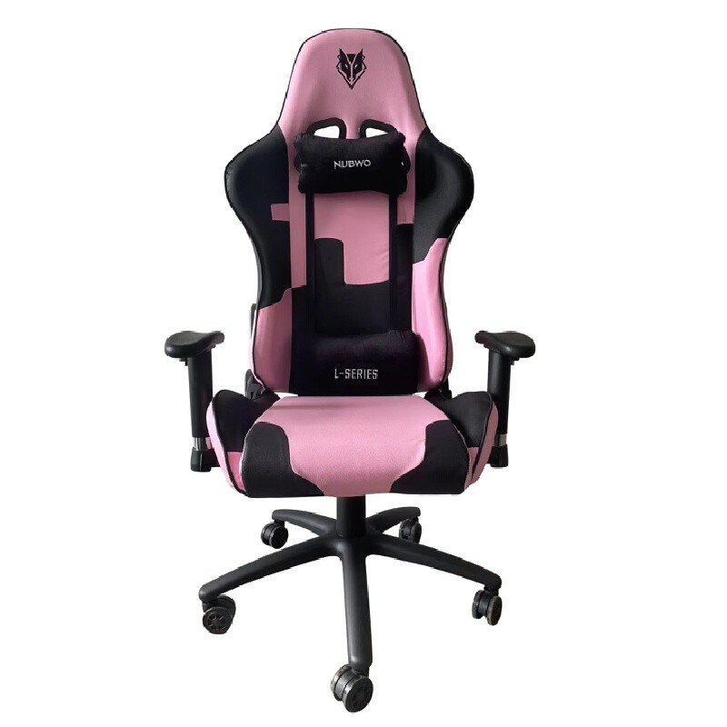 NUBWO เก้าอี้เกมมิ่ง รุ่น L011 สีดำ-ชมพู | Shopee Thailand