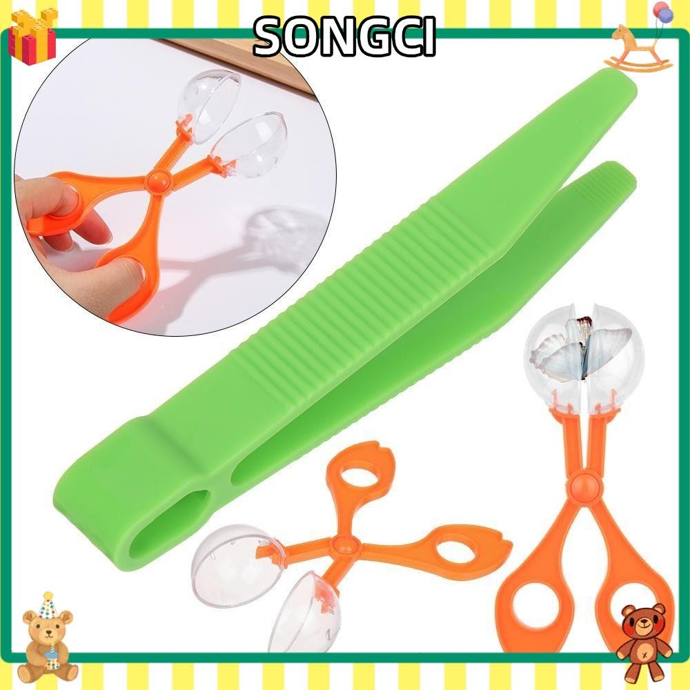 Songci 2 ชิ้น/เซ็ตชุดจับแมลง, พืชพลาสติกชีววิทยาชุดเครื่องมือศึกษา ...