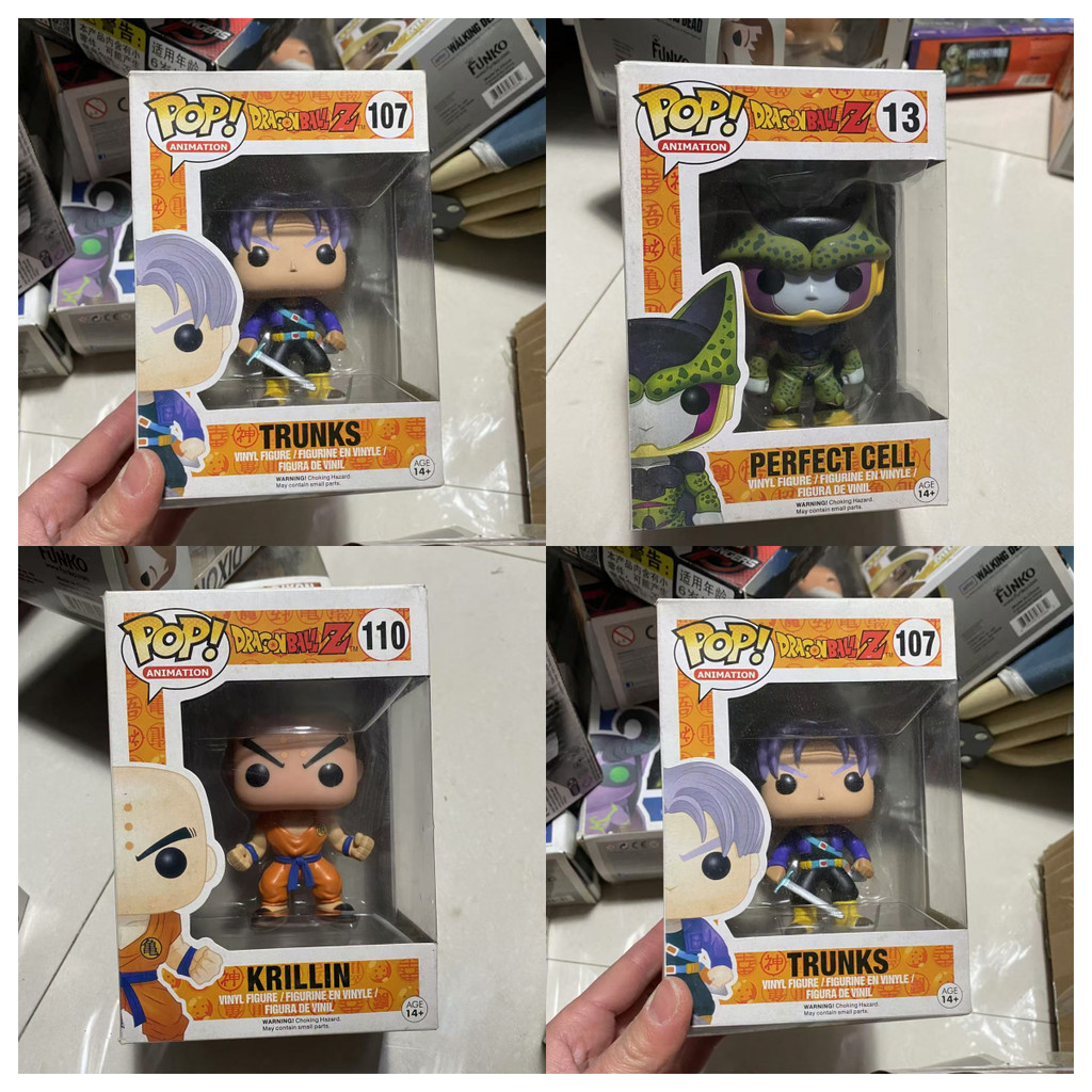 Funko Pop Dragonball Z #110 เคยเป็น #13 เพอร์เฟคเซลล์ #107 ทรั้งค์ ไว ...