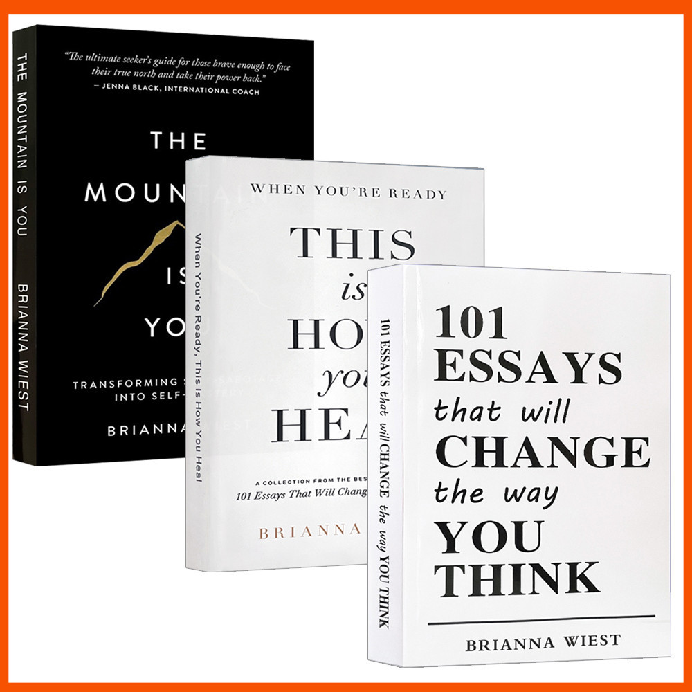 Brianna Wiest Books Series -The Mountain Is You,101 Essays, This Is How ...