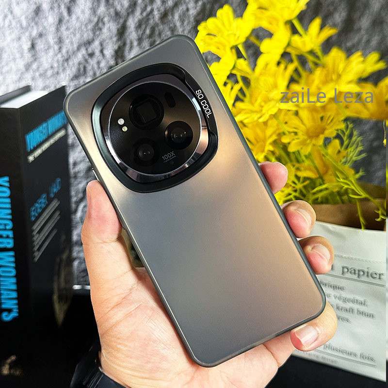 เคส Honor Magic 6 Pro Magic6 Magic6Pro เคสโทรศัพท์มือถือแบบแข็ง กันกระแทก สีเขียว สีม่วง สีเงิน ...