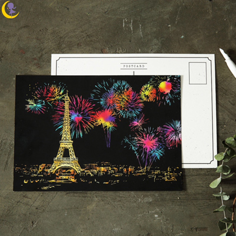[YDM]Paper Art Fine Art Just Scap World สายตาที่มีชื่อเสียง Night View ...