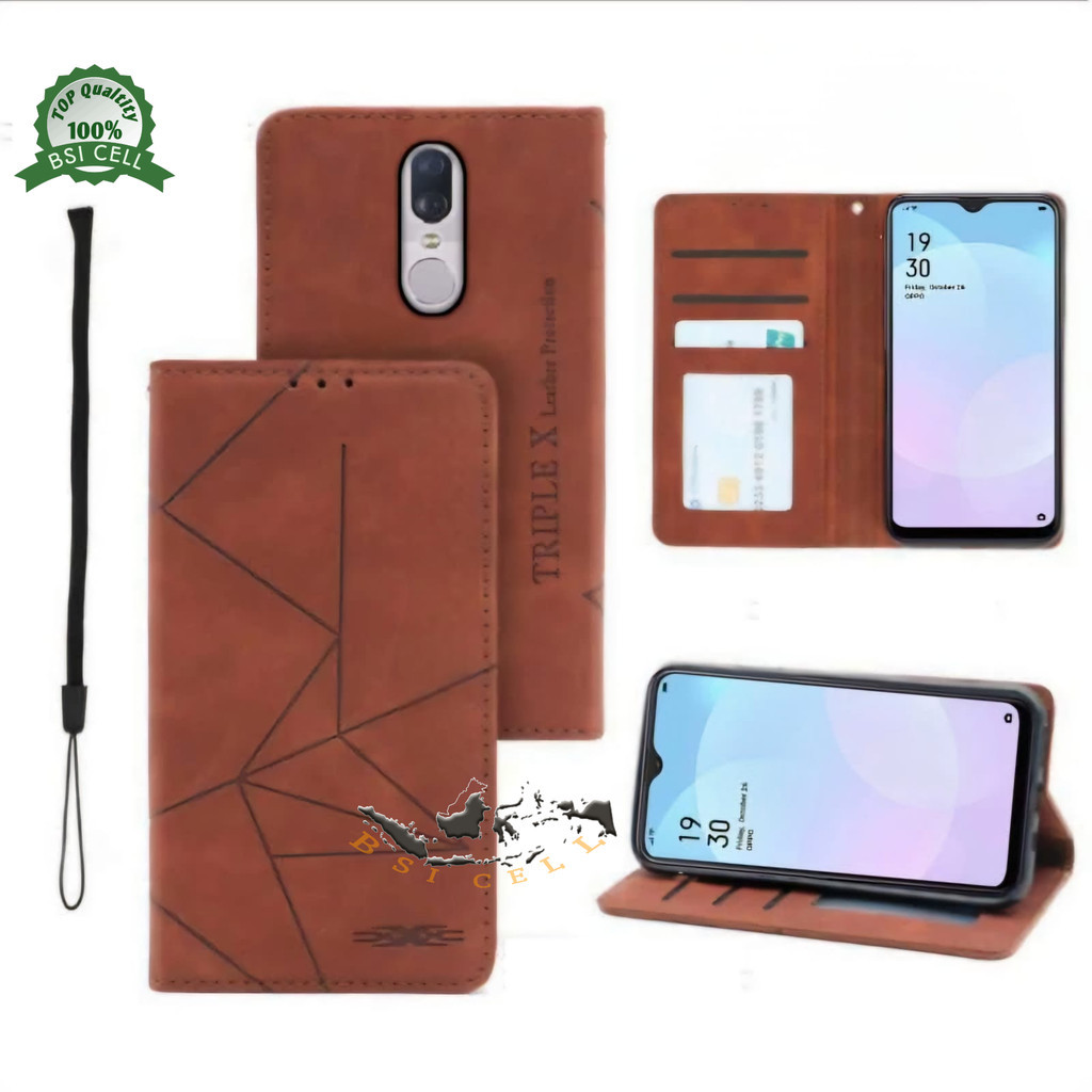 Oppo F11 CPH1911 CPH1913 Hp ฝาครอบกระเป ๋ าสตางค ์ หนังพลิกแม ่ เหล ็ ก ...