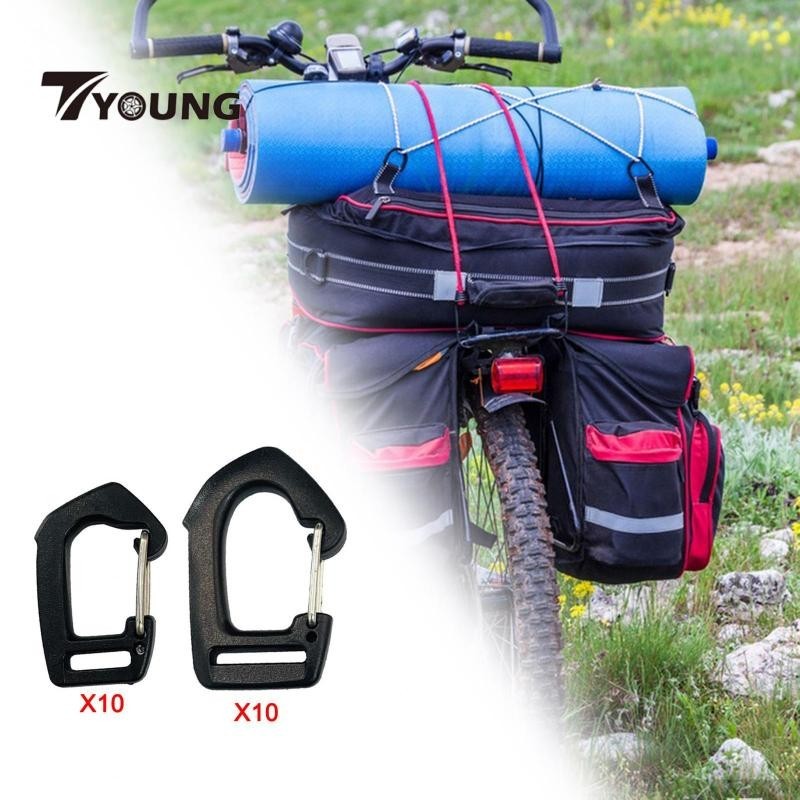 [ สายรัดตะขอพวงกุญแจตะขอคลิป Heavy Duty Bridge Clamp Webbing Buckles ...