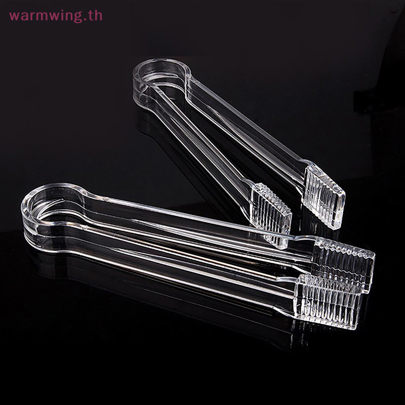 Warmwing 1 ชิ ้ นอะคริลิคแหนบน ้ ําแข ็ งเสิร ์ ฟแหนบคลิปอาหารขนมปังเค ้ กสลัด Wave Clamping ...