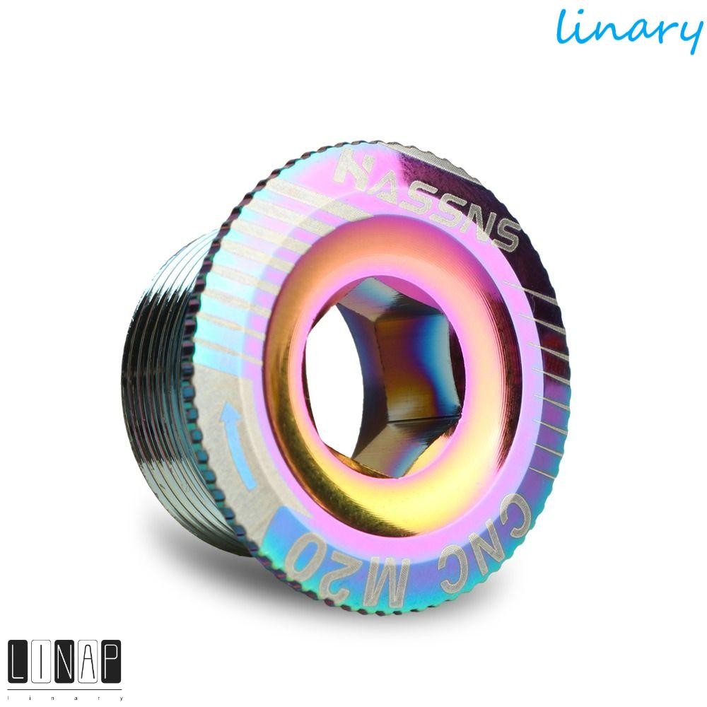 Culinaryhv จักรยาน Crank Arm Fixing Bolt ฝาครอบเพลาข้อเหวี่ยง MTB ...