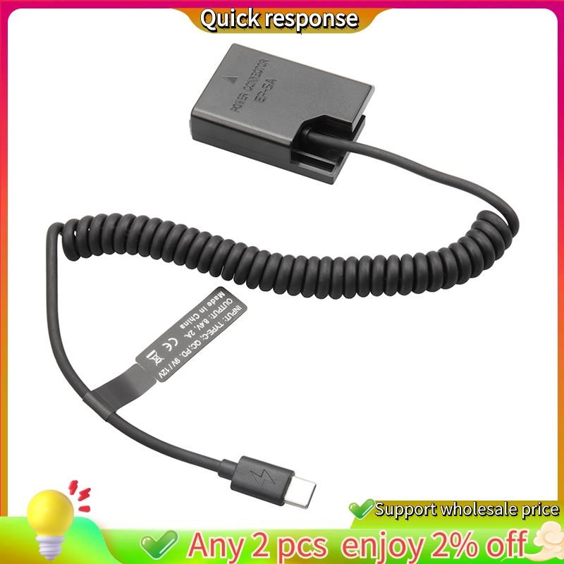 In -EL14 Dummy Coupler แบตเตอรี่ Type-C ฤดูใบไม้ผลิสําหรับ D3100 D3500 ...