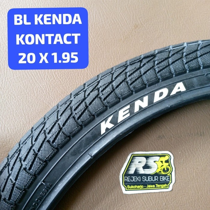 Hitam ยางนอก 20 KENDA CONTACT สีดํา 20X1.95 406 Minion BMX จักรยานพับ good fortune จักรยาน ...