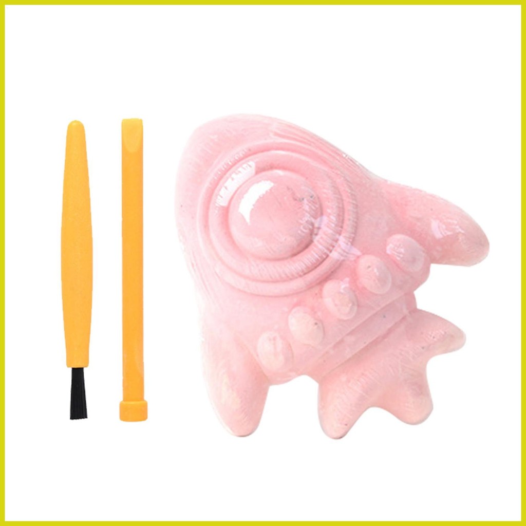 ชุดขุดอัญมณีสําหรับเด็ก Rocket Shape Excavate Dig & Reveal อัญมณี ...