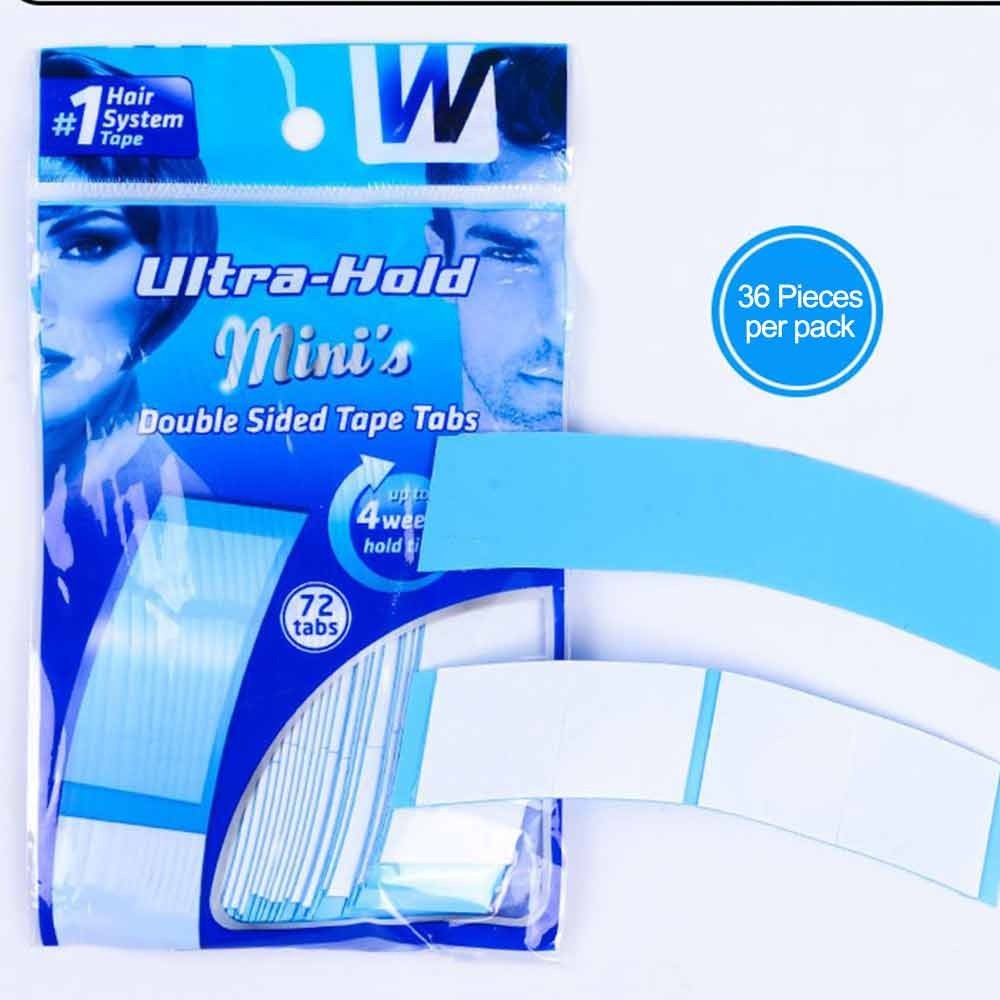 Walker Tape Ultra Hold Mini Adhesive Double Sided Wig Hair Extension ...