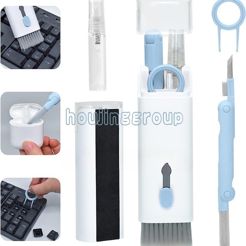 7-in-1 multifunctional computer keyboard cleaning brush, headphone ...