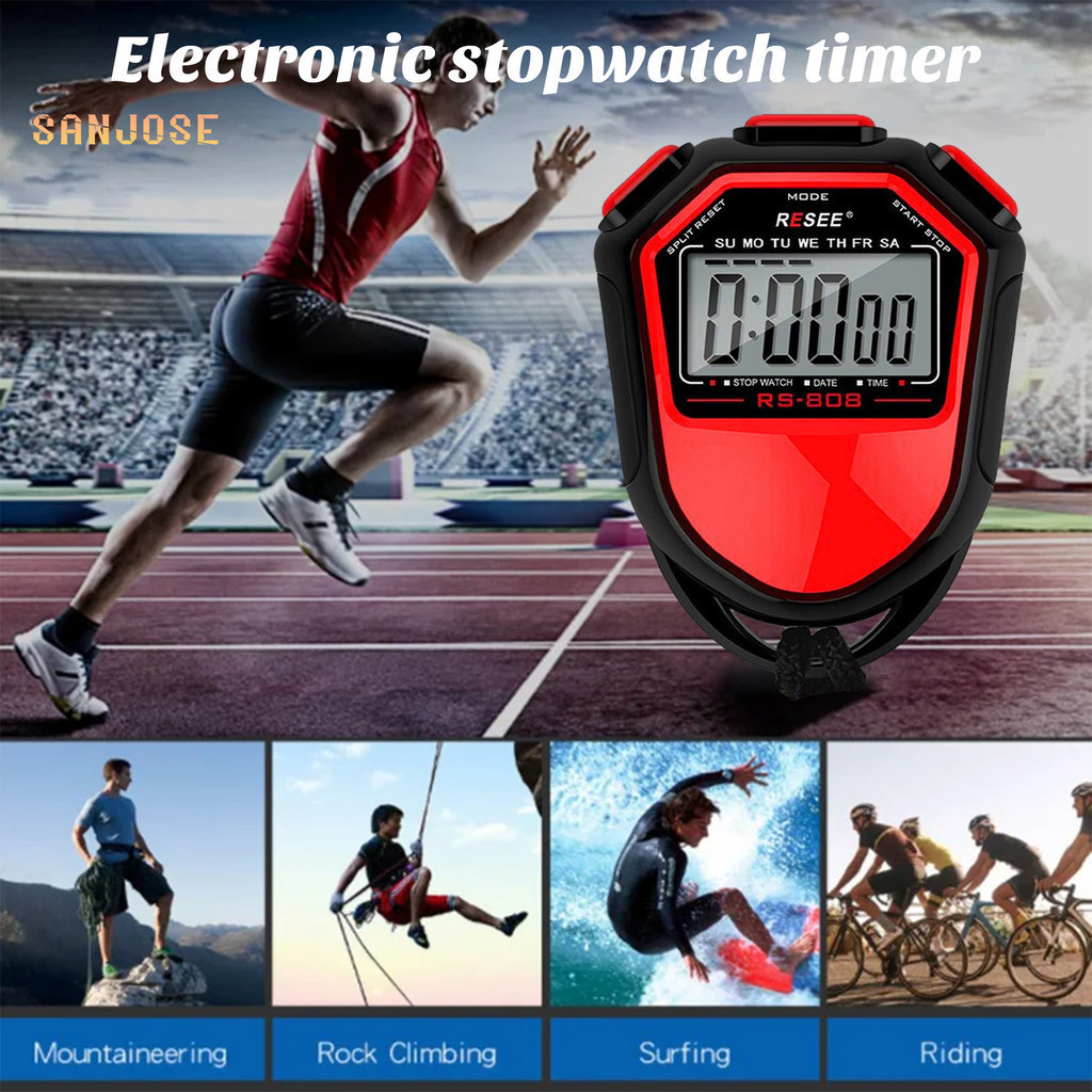 SSN-Stopwatch Timer Lightweight Waterproof Digital Display Timer for ...