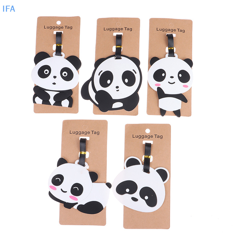 IFA Panda การ์ตูน Boarding Pass กระเป๋าเดินทางการ์ตูนกระเป๋าแท็กออกแบบ ...