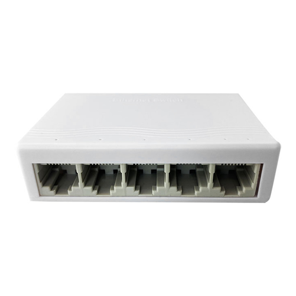 5 พอร ์ ต Gigabit Ethernet Switch Home Network Hub 10/100/1000Mbps Plug ...