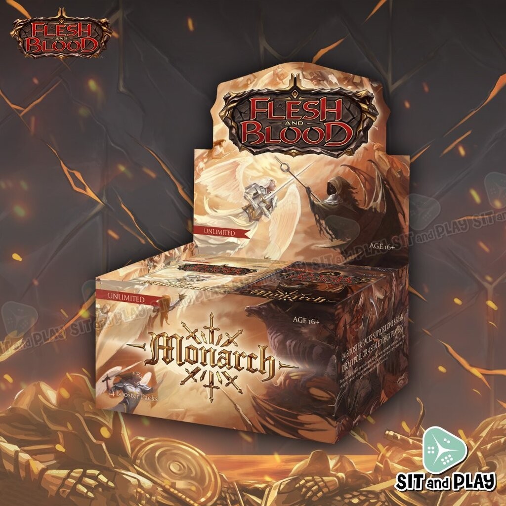 Flesh and Blood TCG : Monarch Booster Box - Unlimited ซองสุ่มการ์ดเกม 1 ...