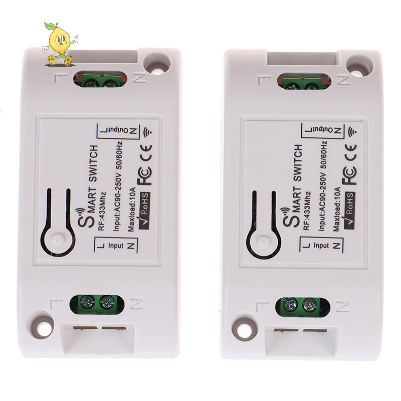 [mozh ] 433 Mhz RF Smart Switch Wireless RF Receiver Timer Relay Phone ...