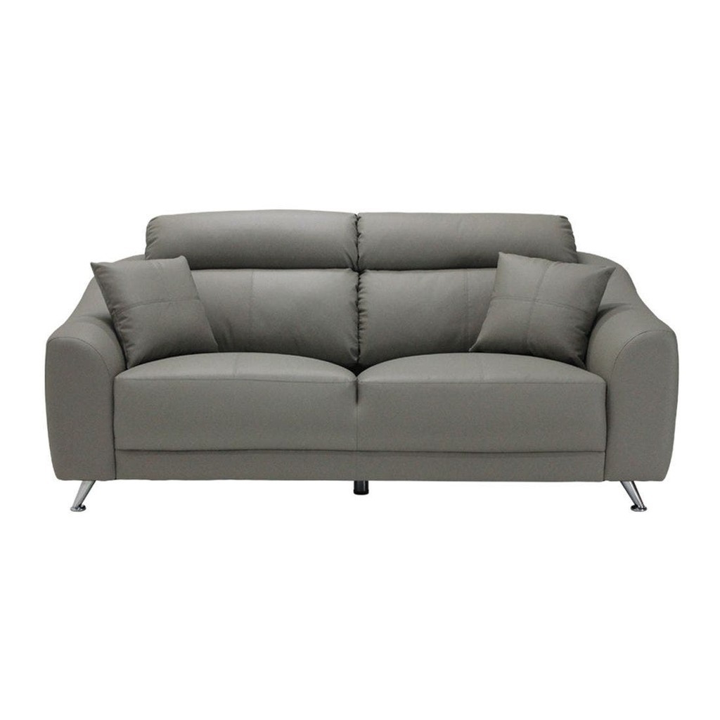 Koncept Furniture โซฟา 3 ที่นั่ง รุ่น Tencent สีเทา (201x94x97 ซม. ...