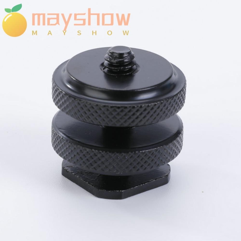 Mayshow ขาตั้งกล้อง Mount, 1/4 "Dual Nut Hot/เย็นรองเท้า, สกรูเกลียว ...