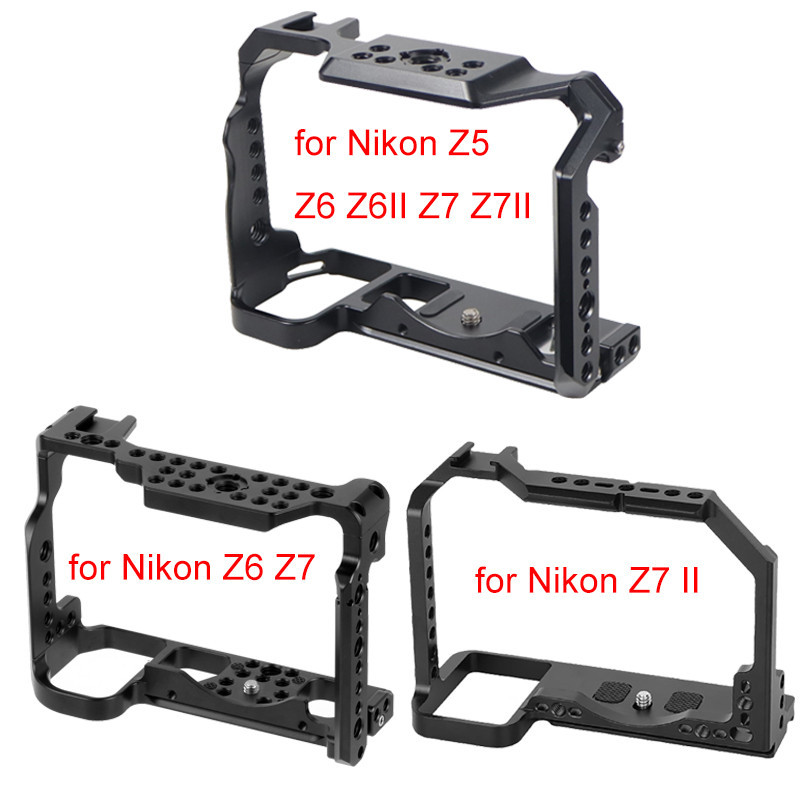 กล้อง Rig สําหรับ Nikon Z7 II Mirrorless กล้อง Quick Release Bracket Arca-Swiss สําหรับ Nikon Z5 ...