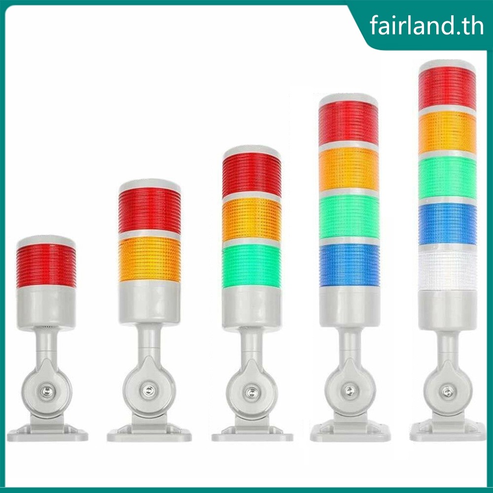 (FAIRLAND-TH) 12v Led Signal Tower Stack Lights ไฟคอลัมน์ Andon พร้อม ...