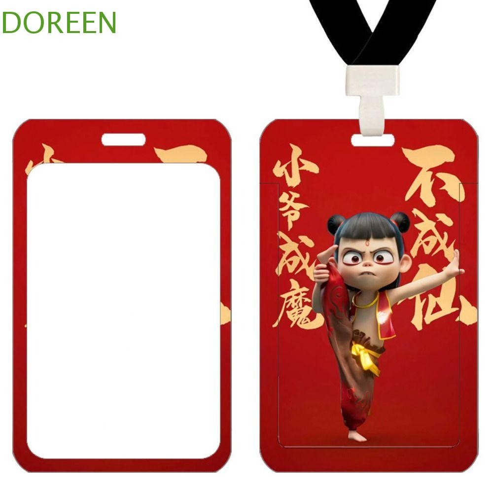 ตัวป้องกันการ์ด DOREEN Nazha2,ที่ใส่บัตรการ์ตูนธุรกิจรถบัส,ฝาครอบบัตร ...