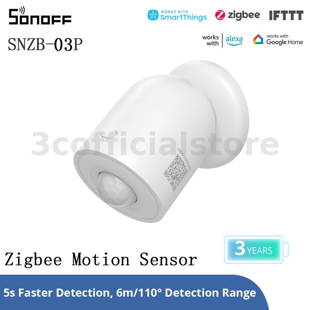 Sonoff SNZB-03P Zigbee Motion Sensor 5-Sec Faster Detection Smart Home Security สมาร์ทฉากผ่าน ...