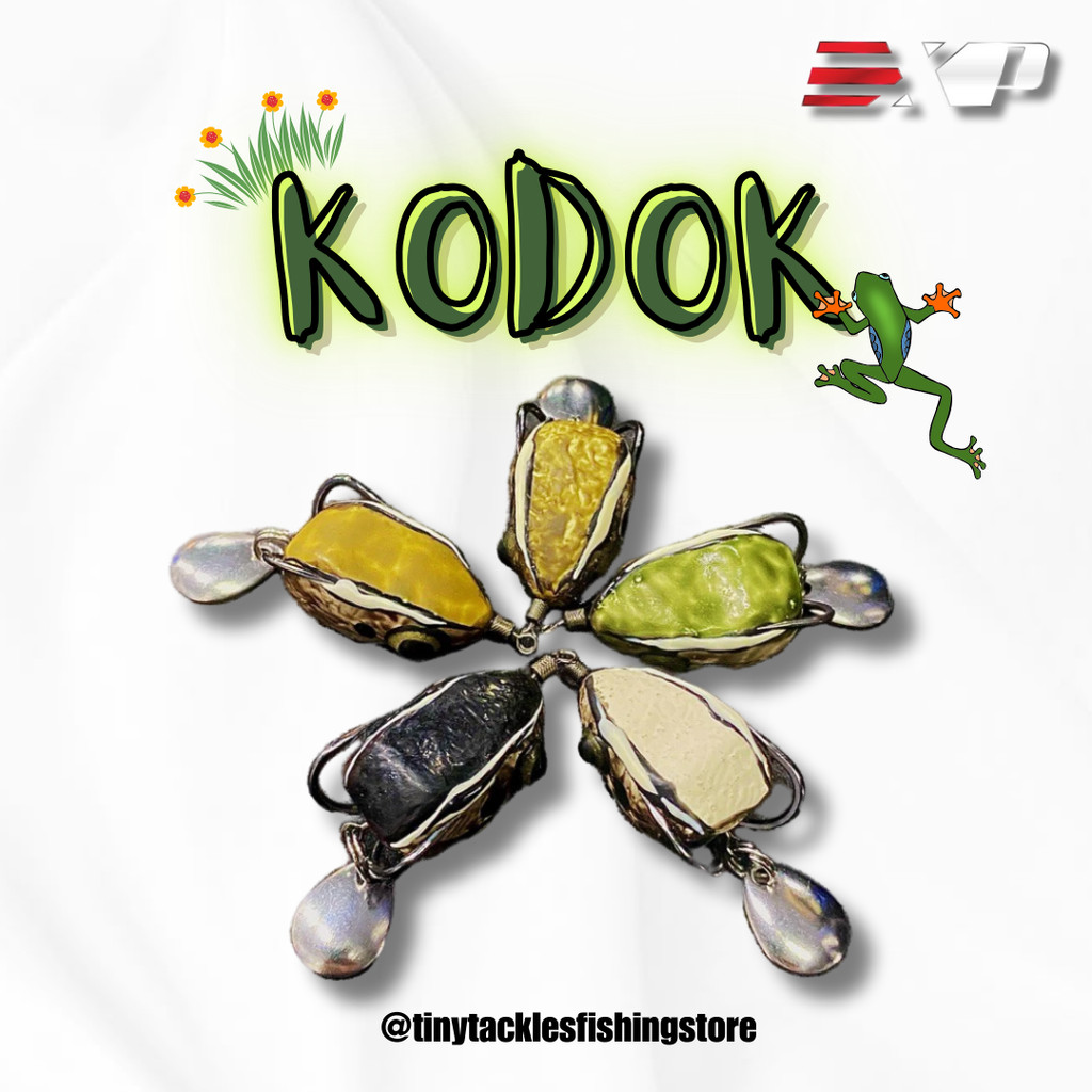 EXP Kodok Soft Rubber Frog Expert Snakehead Hunter Haruan/Toman Bunga ...
