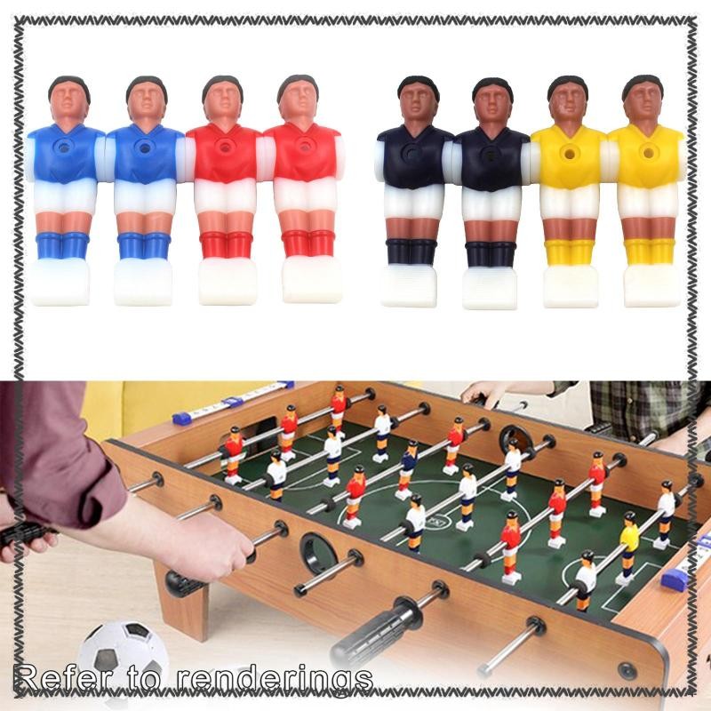 [MCA] 4 ชิ้น Hard Foosball Men Man Player Miniature Football Players ...