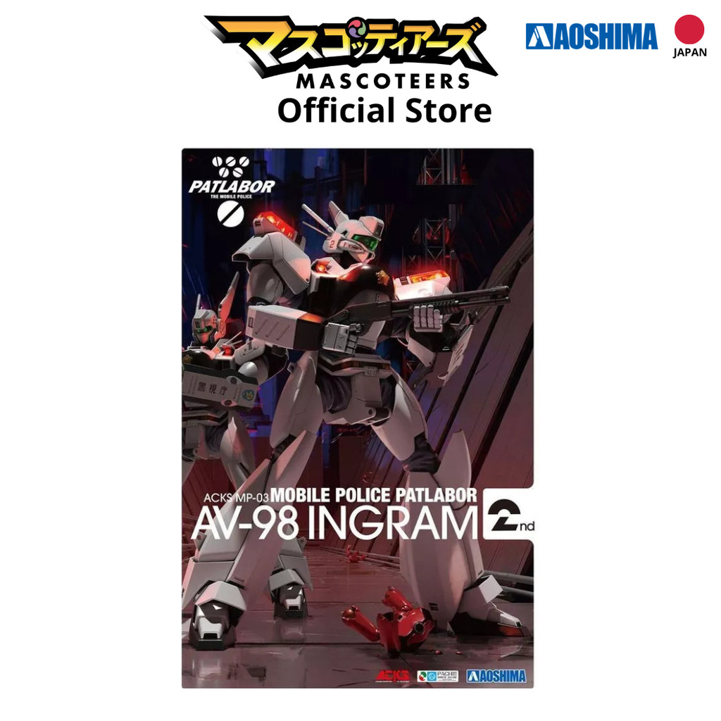 AOSHIMA 5759 Mobile Police Patlabor 1/43 AV-98 Ingram Unit 2 นำเข้า จากประเทศ ญี่ปุ่น | Shopee ...