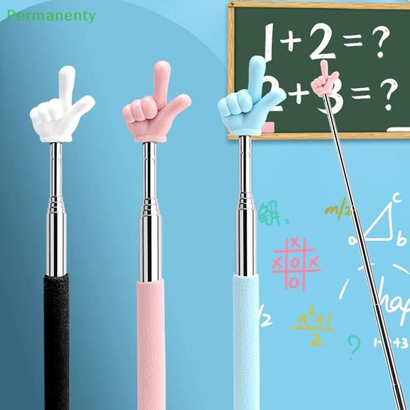 Permanenty 1/2PCS Retractable สแตนเลส Telescopic Rod ครูนิ้วมืออ่าน ...