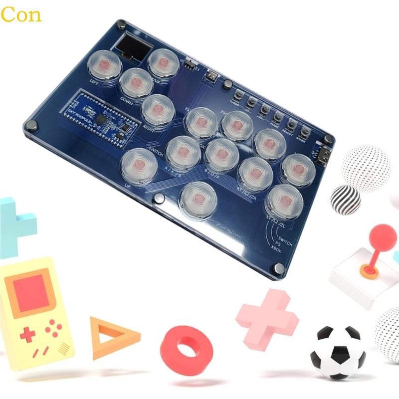 Con 14 Key Arcade จอยสติ ๊ กต ่ อสู ้ Stick ช ่ างปุ ่ มเกมคอนโทรลเลอร ...