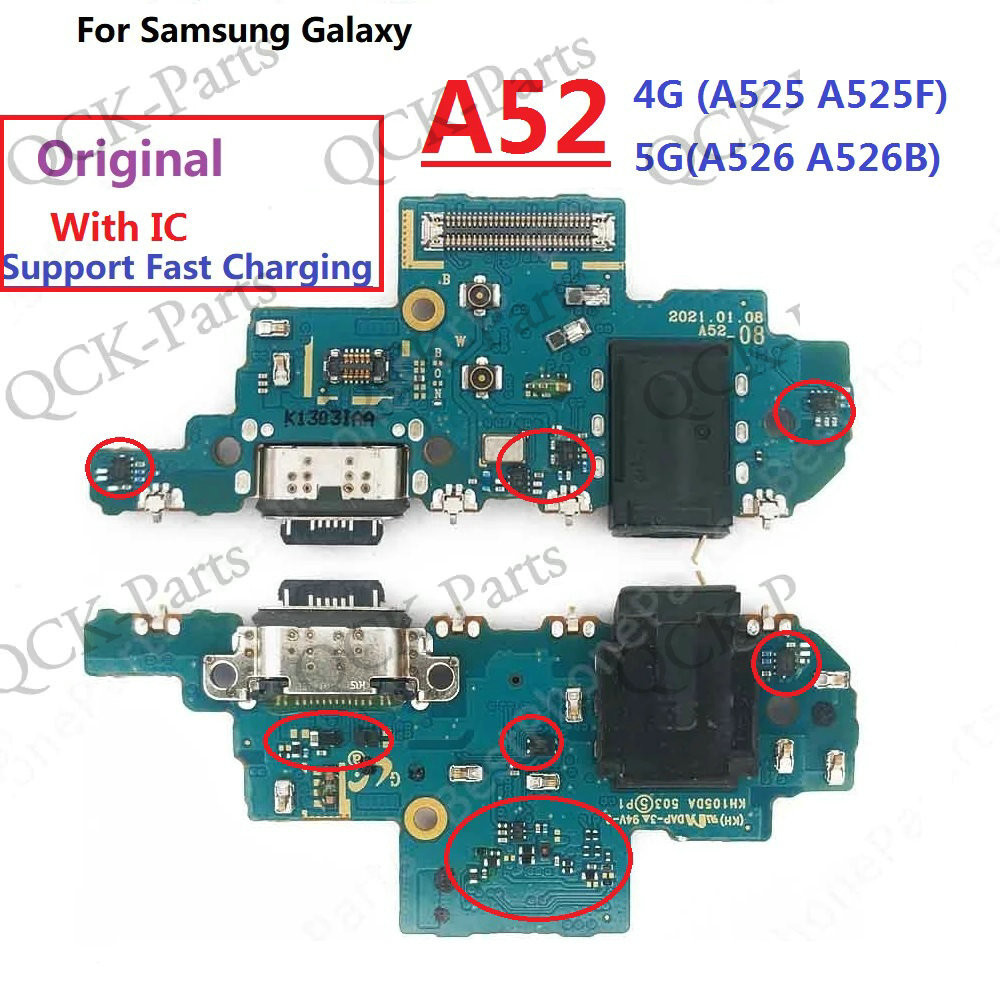 SAMSUNG สําหรับsamsung Galaxy A72 A725 A725F Original ChargerสําหรับSamsung Galaxy A52 A525 A526 ...
