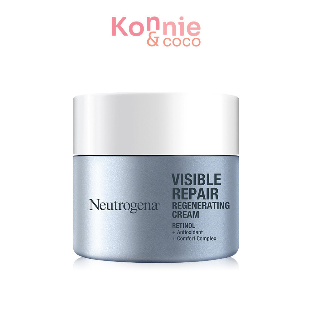 Neutrogena Visible Repair Regenerating Cream 50g นูโทรจีนา ครีมบำรุงผิว ...