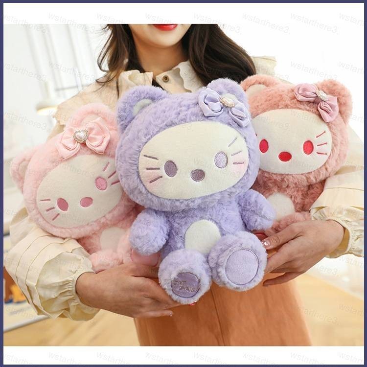 Ye Sanrio Hello kitty bow tie ตุ๊กตาของขวัญวันเกิดเด็ก Soothing ของเล่น ...