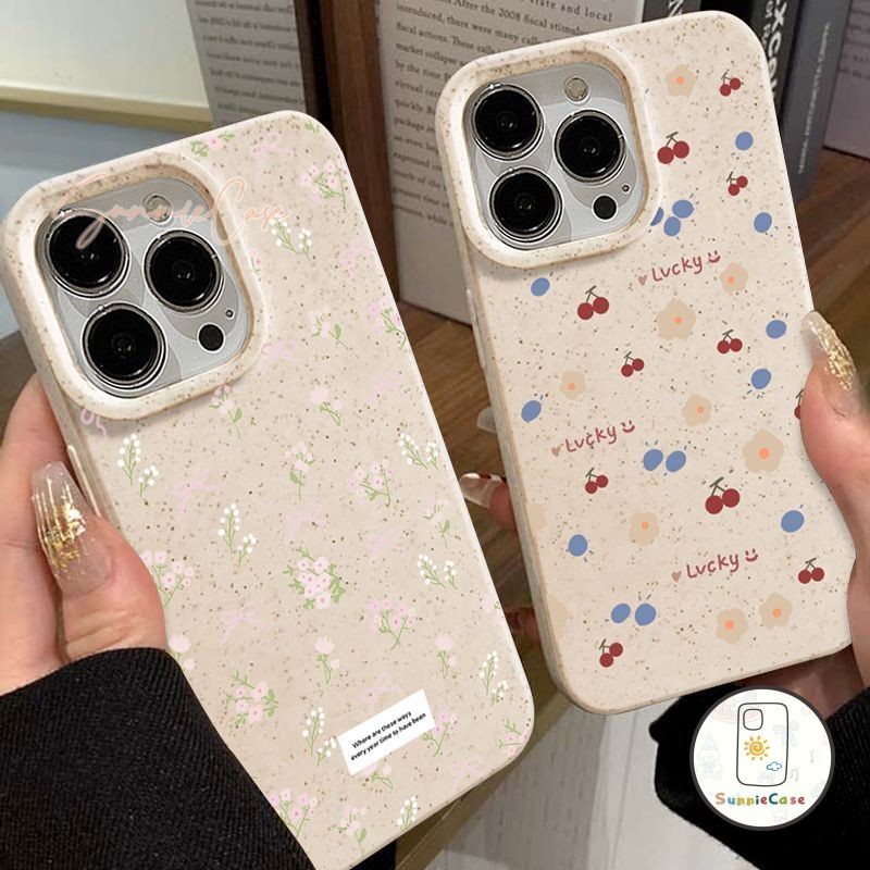 โชคดีเชอร์รี่น้อย เคส Realme C53 C25 11 C15 C51 C51s C33 C35 C20 5 5i