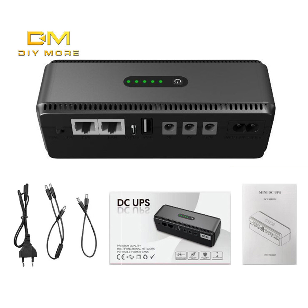 Diymore UPS Router 5V9V12V Optical Cat Monitor แหล่งจ่ายไฟสํารอง DC DC ...