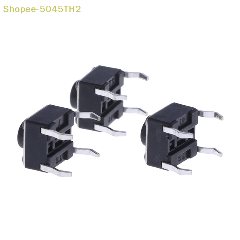 HOT-th 20pcs Mini Micro Momentary Tactile Push Button Switch 6*6*5mm 4 ...