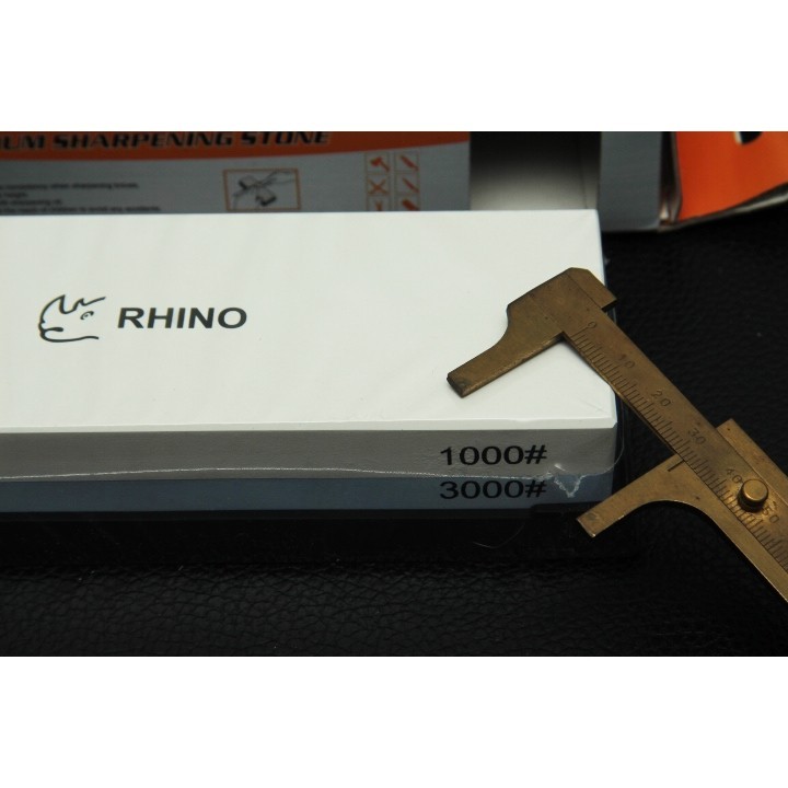 หินลับมีด ขวาน กรรไกร RHINO BRAND No.0879 ความละเอียดสูง 1000 / 3000 ...