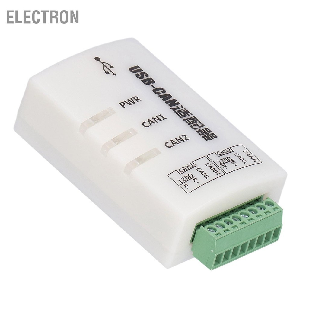 Electron สามารถ USB อะแดปเตอร์ Dual Channel อัตโนมัติ CAN Bus Analyzer ...