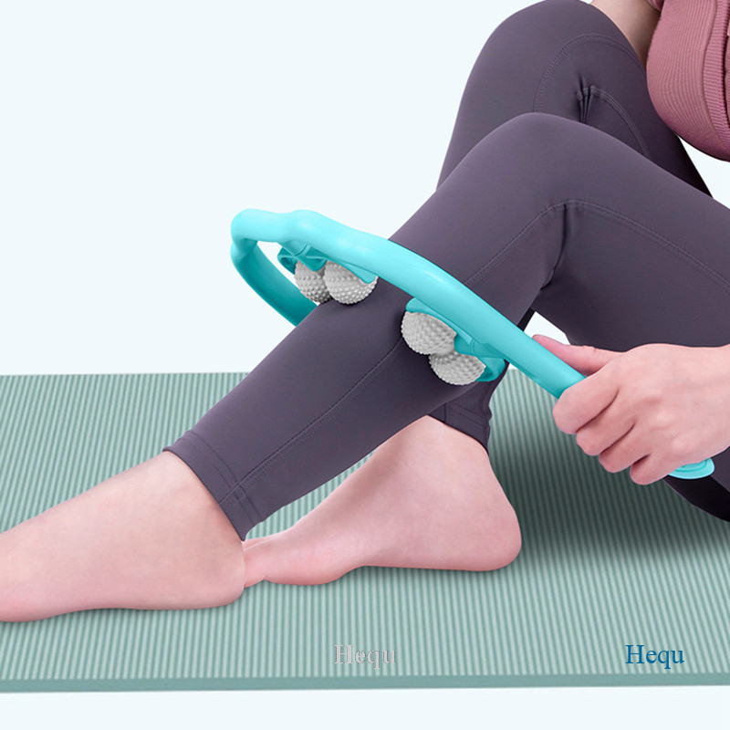 Hequ ลูกกลิ้งนวดคอ ไหล่ และคอ บรรเทาความดันมือ นวดลึก | Shopee Thailand