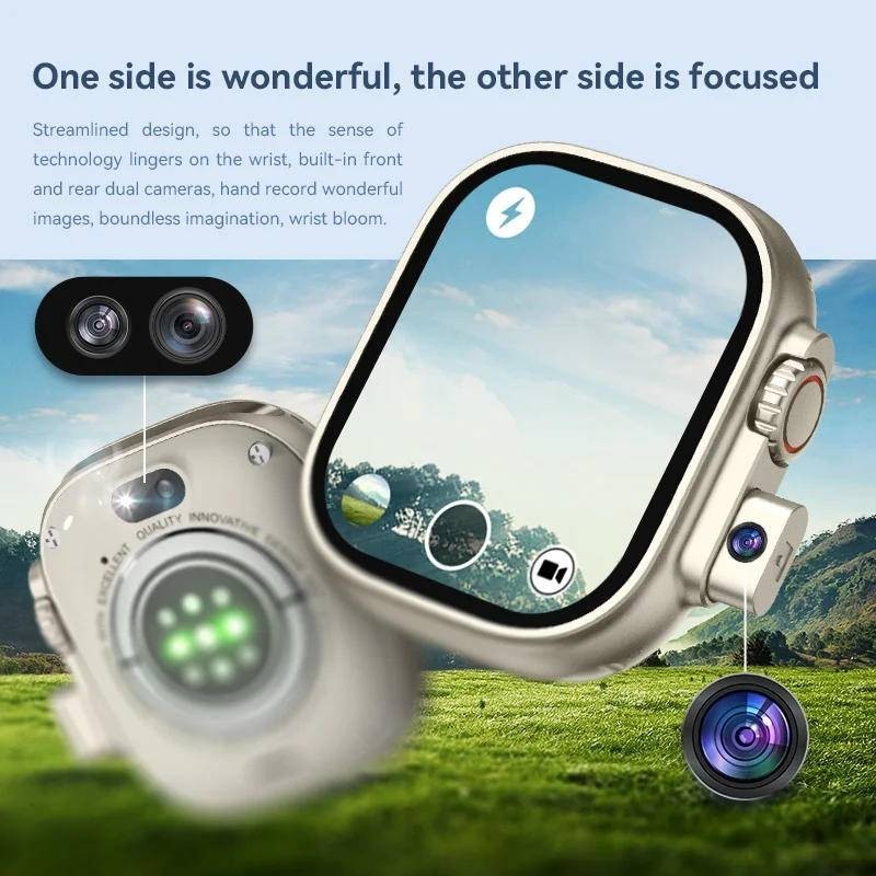 4g SIM HW Ultra2 Call Smartwatch SIM Chip 4G Smartwatch Pull out Camera ...