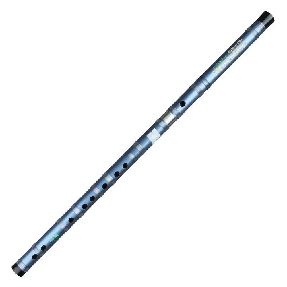 CDEFG Key Blue Flute Handmade Bamboo Flute Musical Instrument ...