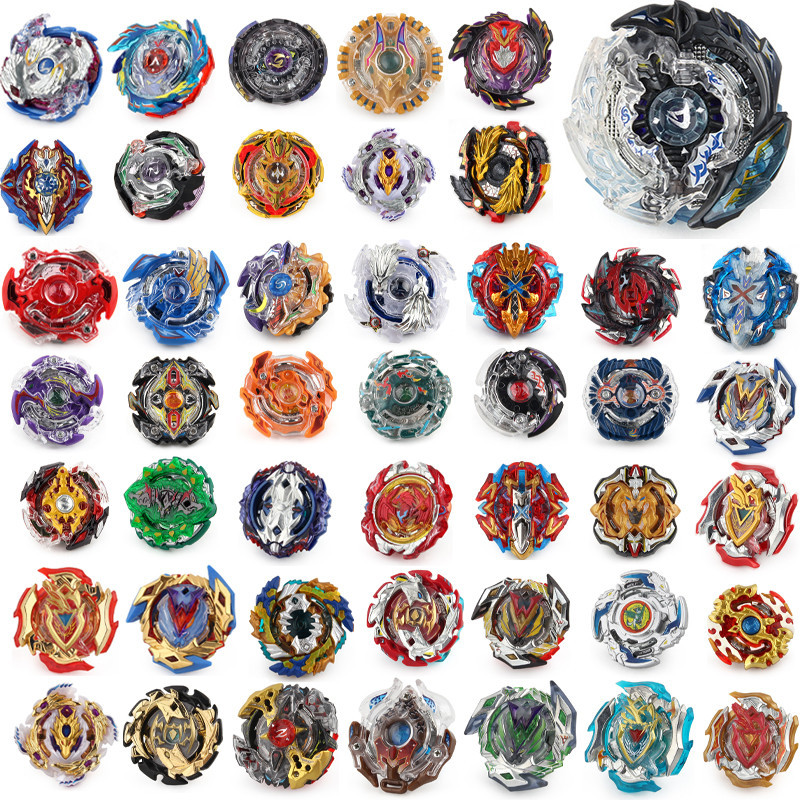 50 รูปแบบ Beyblade Burst โลหะ Bayblade Kreizel ด้านบนไม่มี Launcher ...