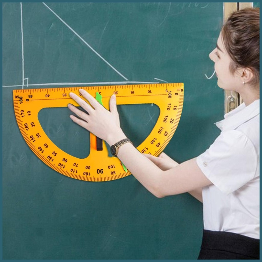 ห ้ องเรียน Protractors สําหรับครูขนาดใหญ ่ การสอน Protractor Big Digital Design การสอนคณิตศาสตร ...