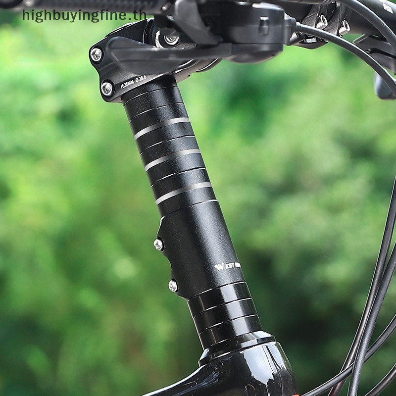 Hfth จักรยานส้อม Stem Extension 70-225 มม.Handlebar Rise Up อลูมิเนียม ...