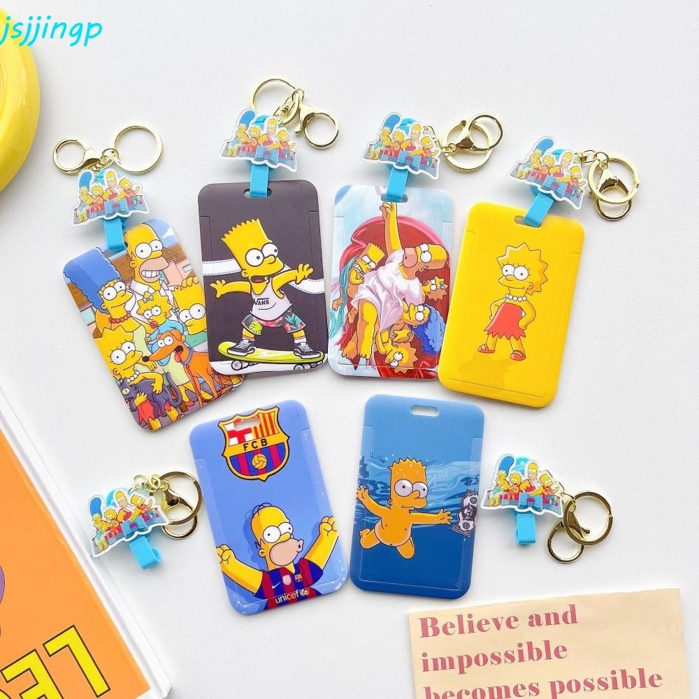 Jsjjingp ที่ Simpson Card Holder, Anime Periphery Credit ID Card The ...