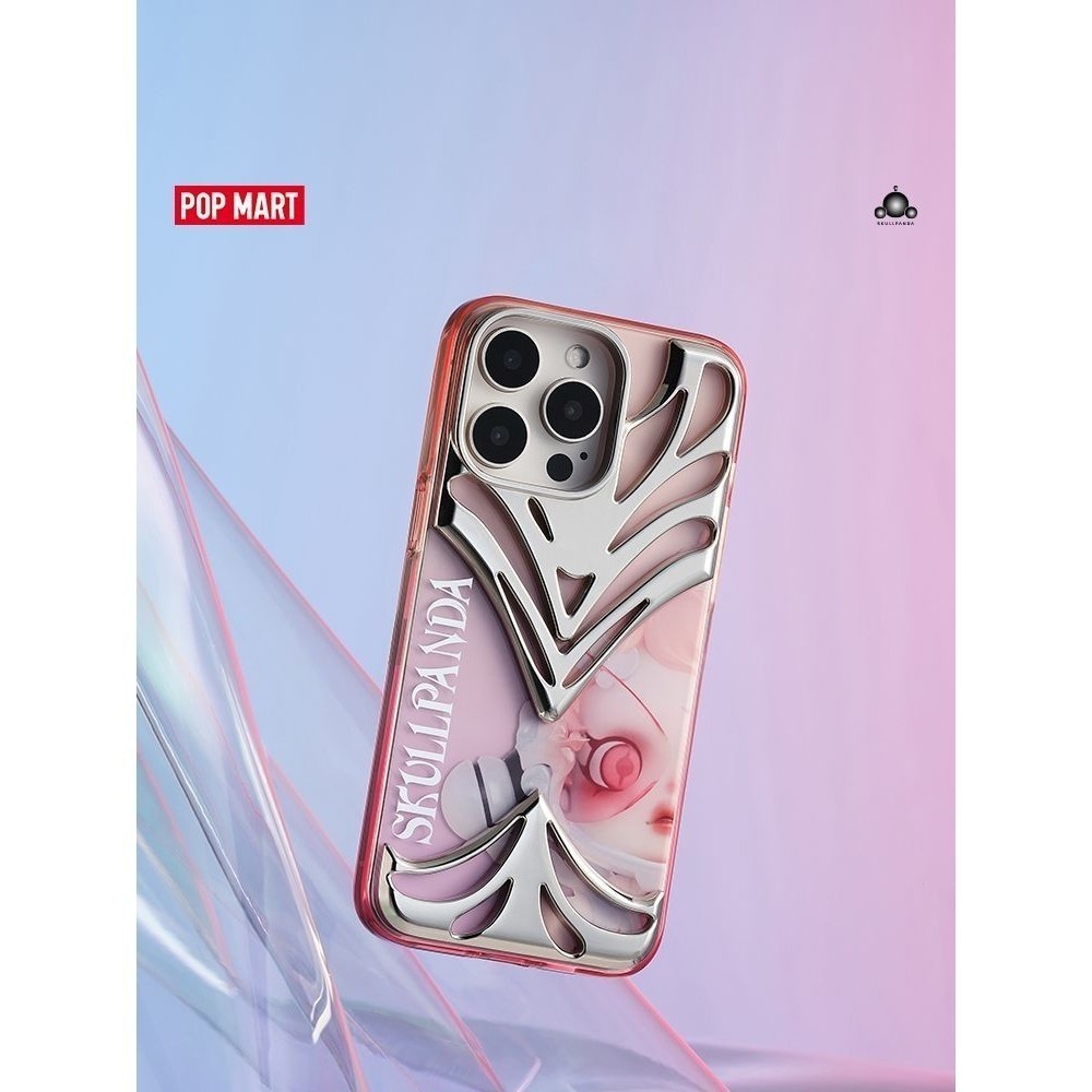 Popmart ของแท้ SKULLPANDA เคสโทรศัพท์มือถือซีรีส์ Android iPhone 14/15 ...